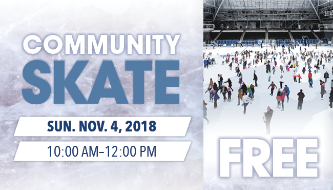 Community Free Skate in November | Mattamy Athletic Centre