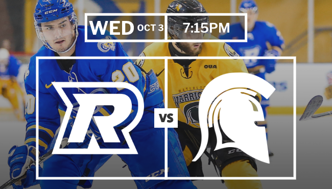RYERSON RAMS MEN’S HOCKEY HOME OPENER vs. WATERLOO | Mattamy Athletic ...