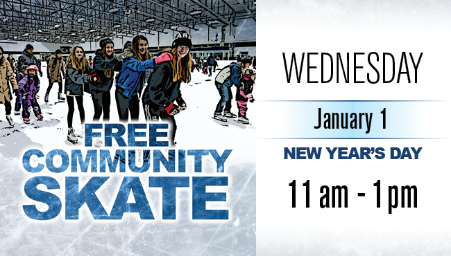 Free Community Skate New Years Day | Mattamy Athletic Centre
